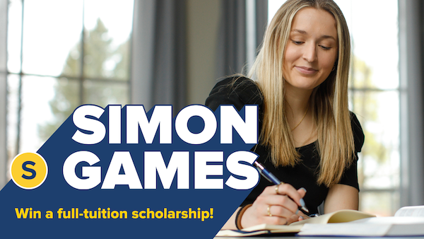 Compete in Simon Games: Win Full-Tuition Scholarships This Fall